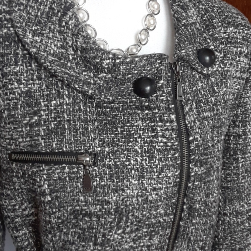 Gorgeous Mac & Jac Tweed Spring Jacket, Size L - Gem